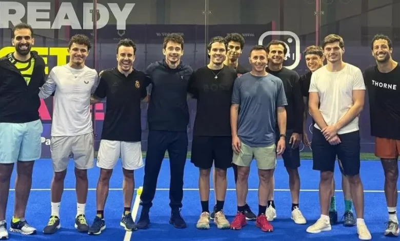 Padel & F1: Pilotos con pala – Info Padel